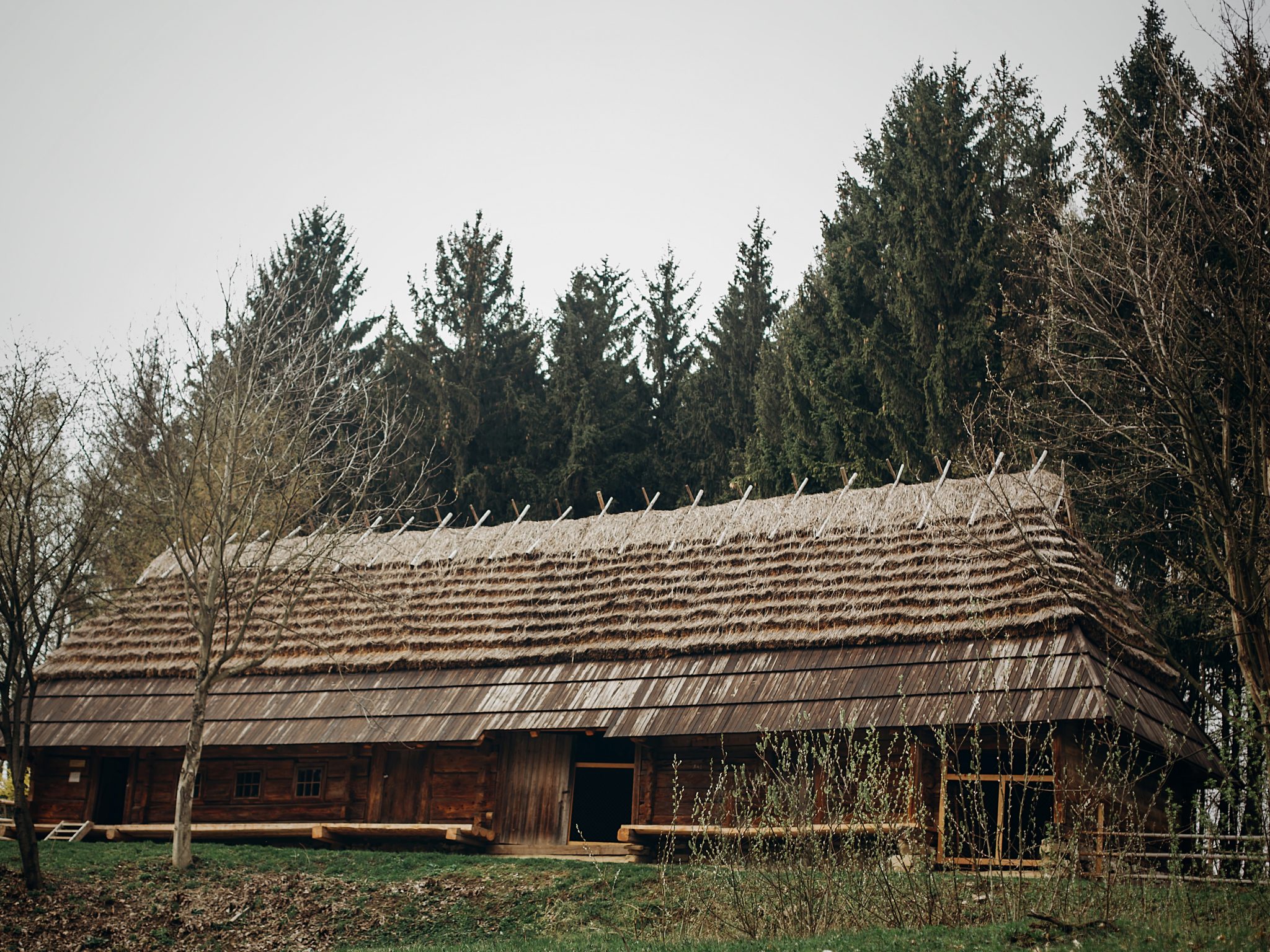 Rustic, wooden barn at countryside farm | Melanie P. Smith
